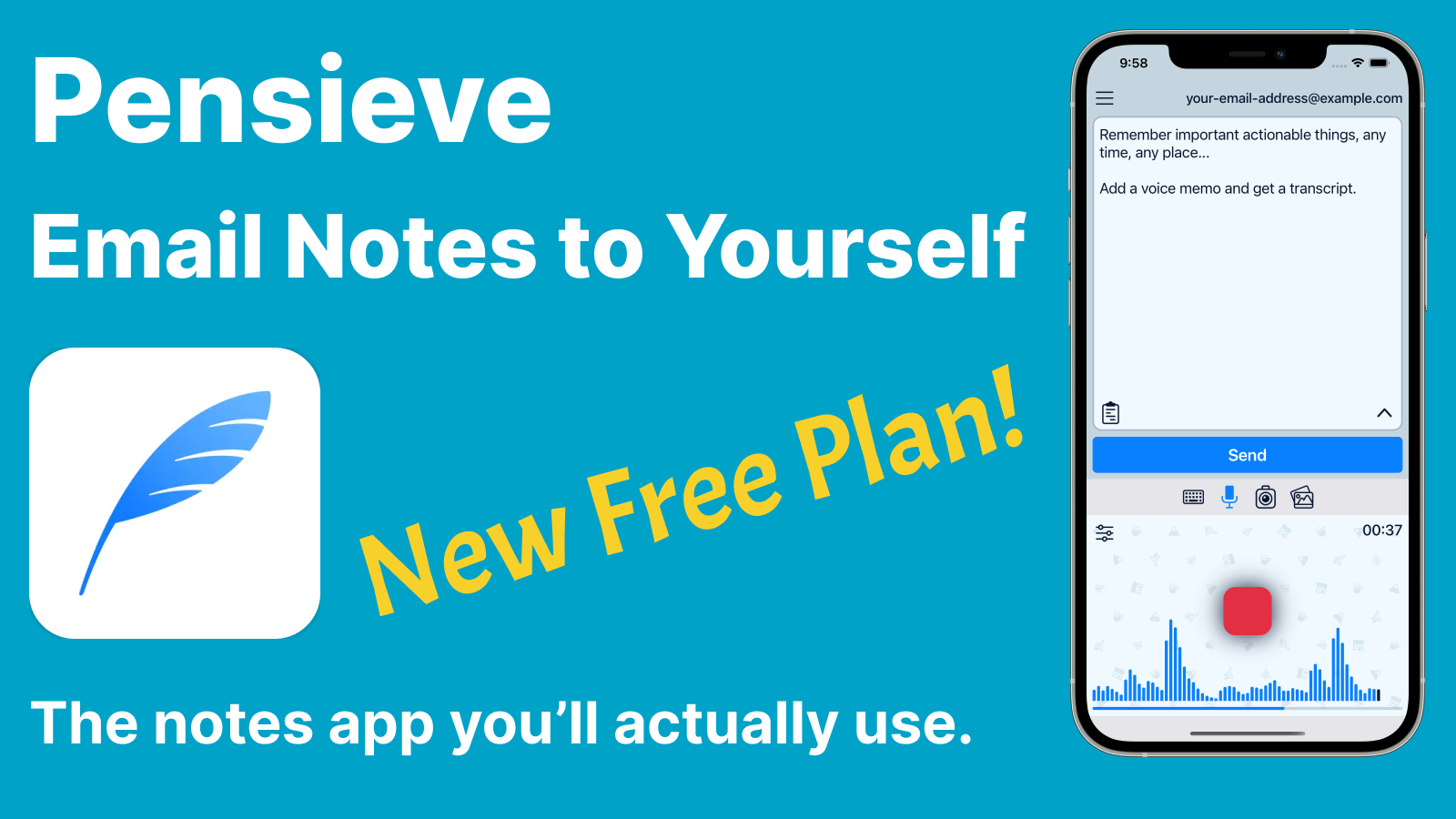 Introducing the Pensieve Free Plan! | Indie App Catalog